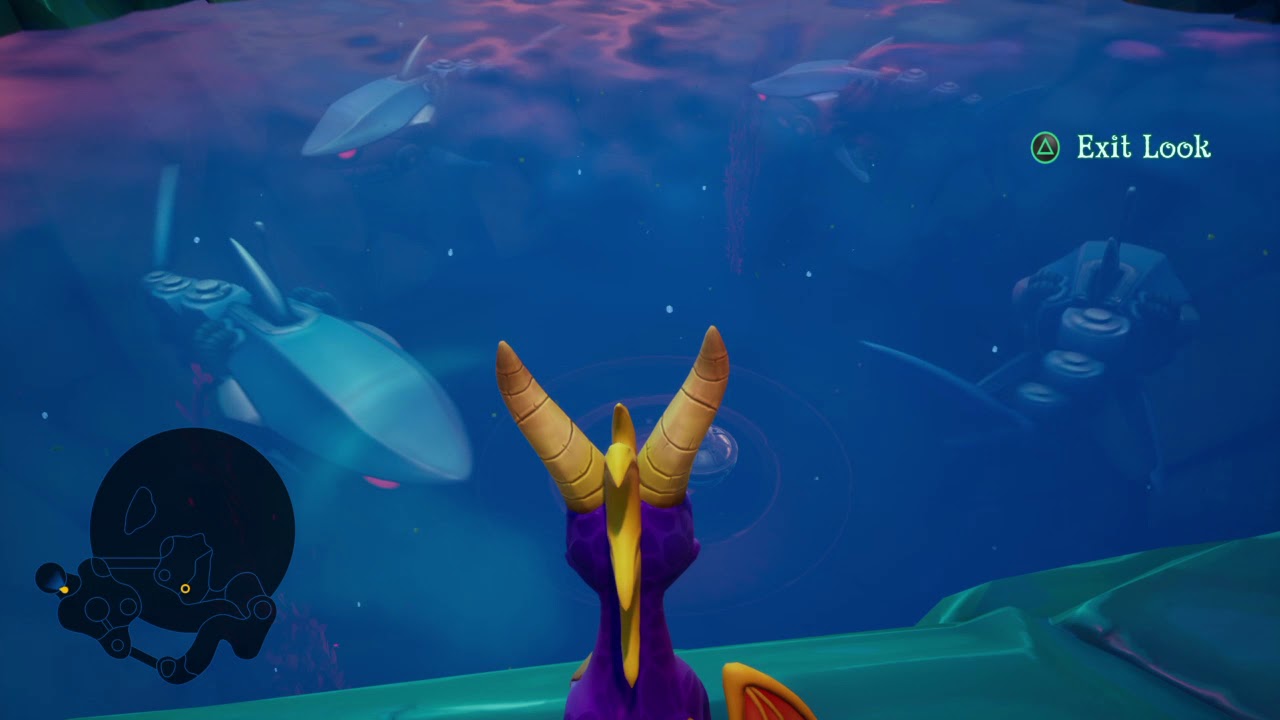 Spyro Reignited Trilogy - Aquaria Towers Dodging the Robosharks - YouTube