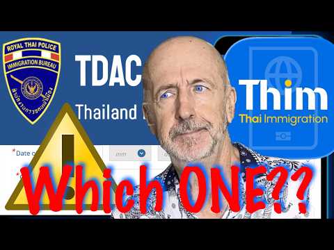 THIM or TDAC? Thailand's New Immigration App — Right for Expats?
