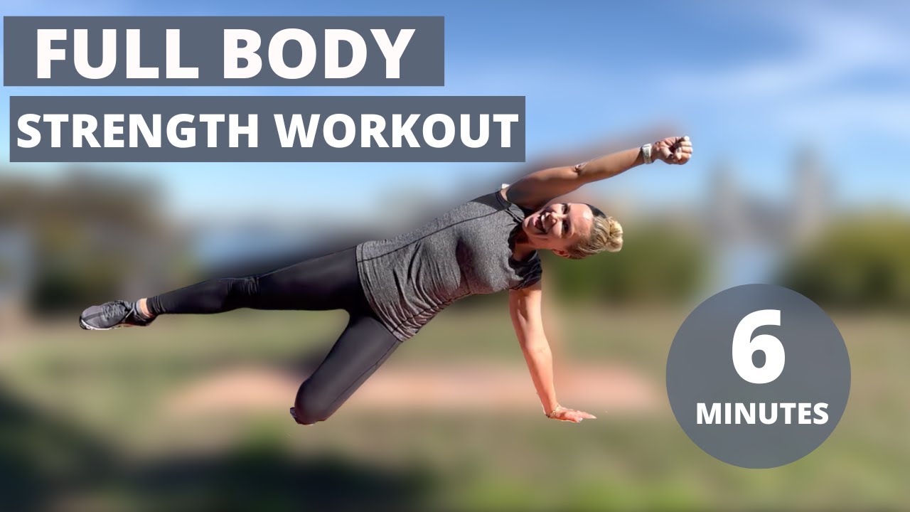Get Your Day Started With This 6 Minute Full Body Strength Workout ...