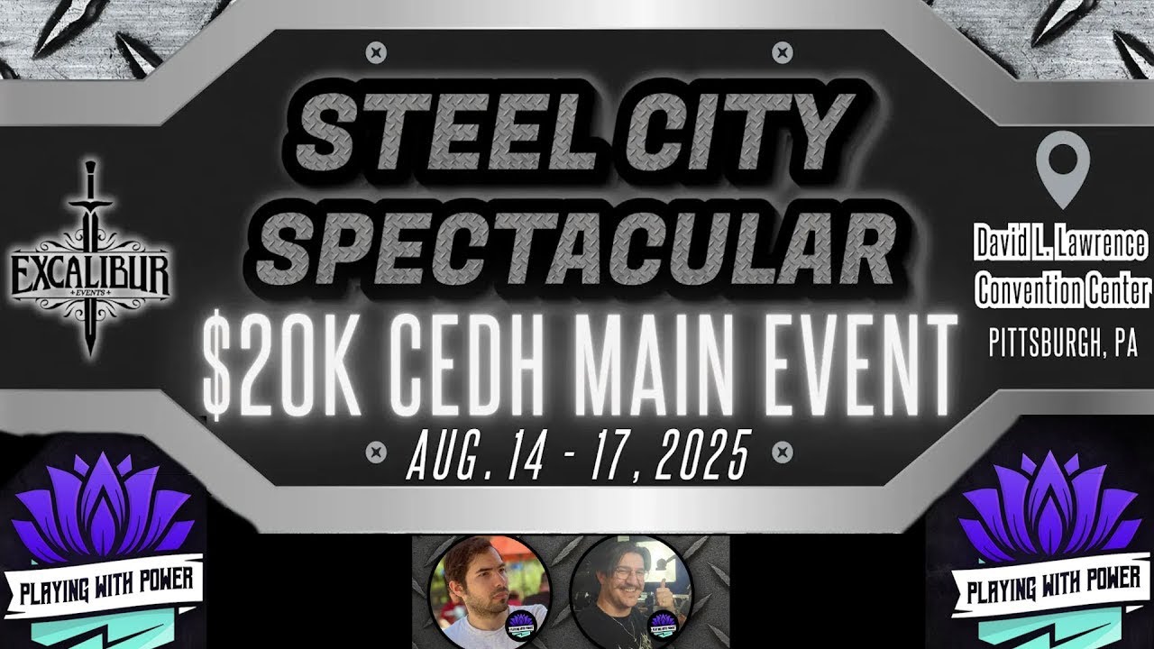 Steel City Spectacular $20K CEDH Tournament | Day 1 | Round 5 - YouTube
