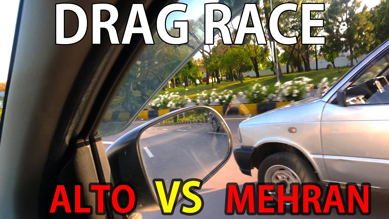 Suzuki Alto VXR 2021 VS Suzuki Mehran VXR Race | Drag Race | Speed Test ...