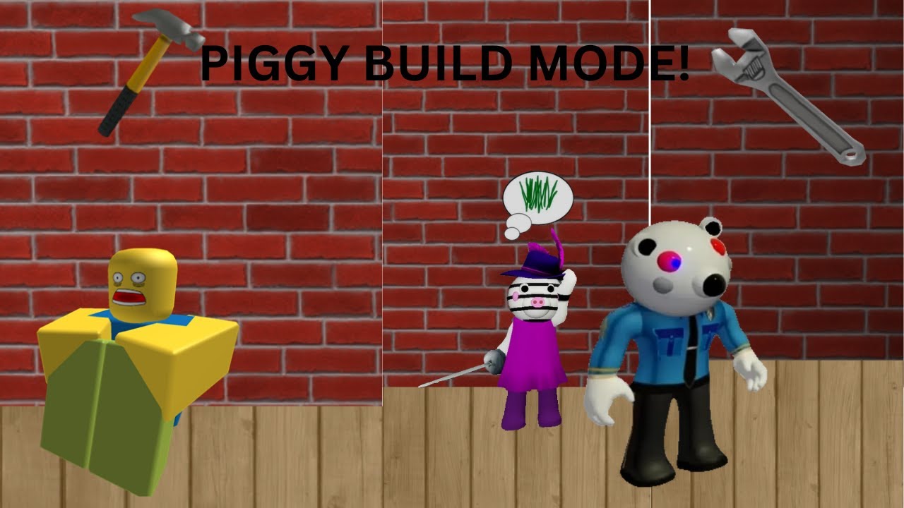 MY FIRST MAP! PIGGY BUILD MODE - YouTube