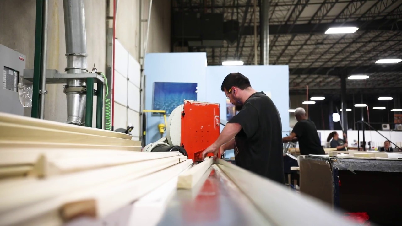 Behind the Scenes: Canvas Art - YouTube