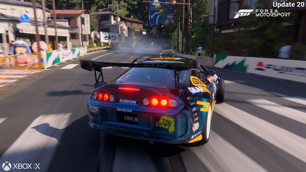 Forza Motorsport: Formula D Toyota Supra MkIV #34 Burkett - Fujimi ...