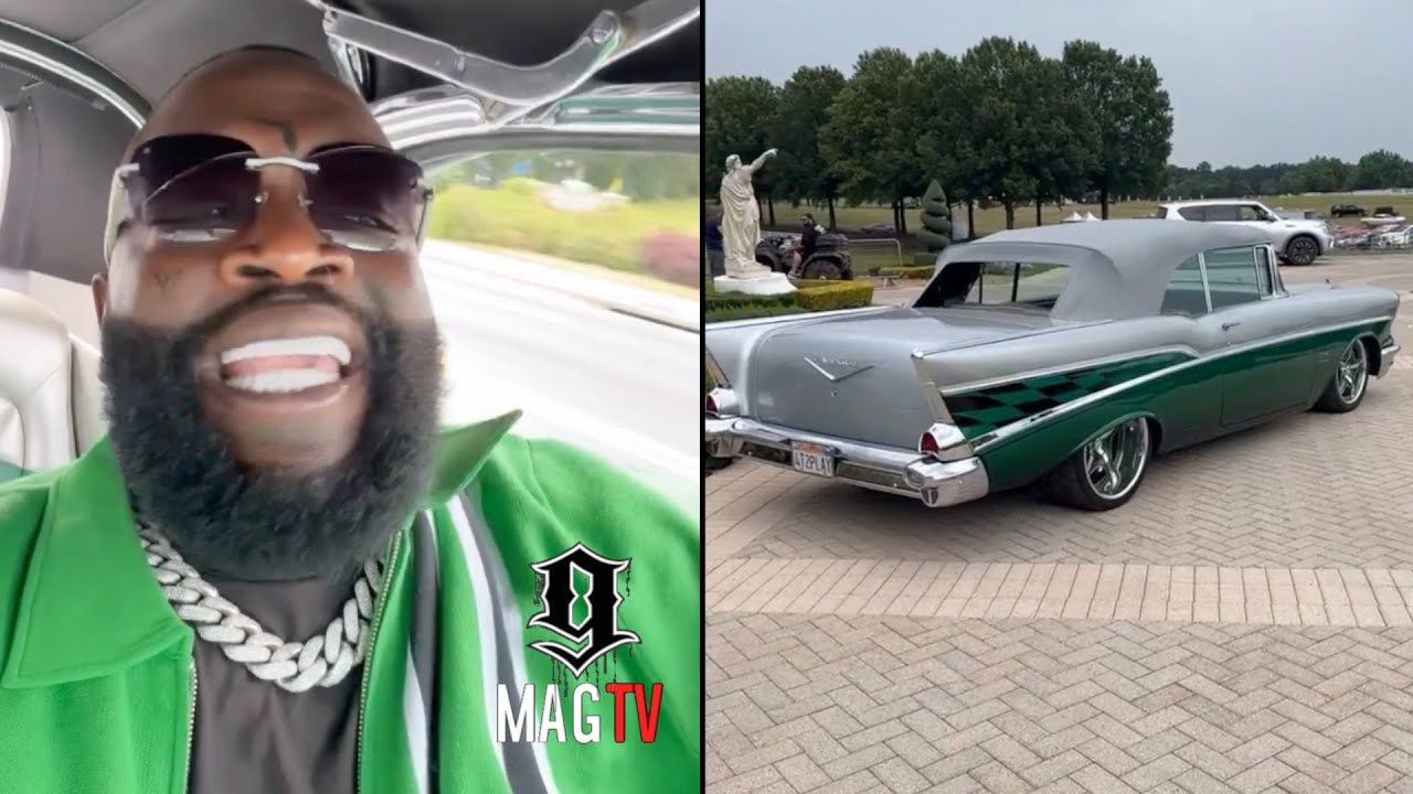 Rick Ross Buys Last Years Winning Old School After His 2nd Annual Car ...