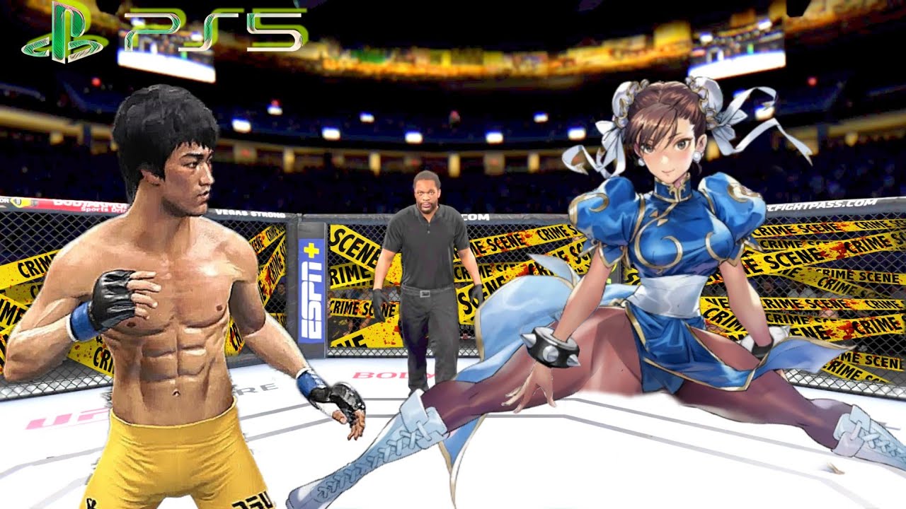 UFC4 Bruce Lee vs. Chun Li EA Sports UFC 4 - YouTube