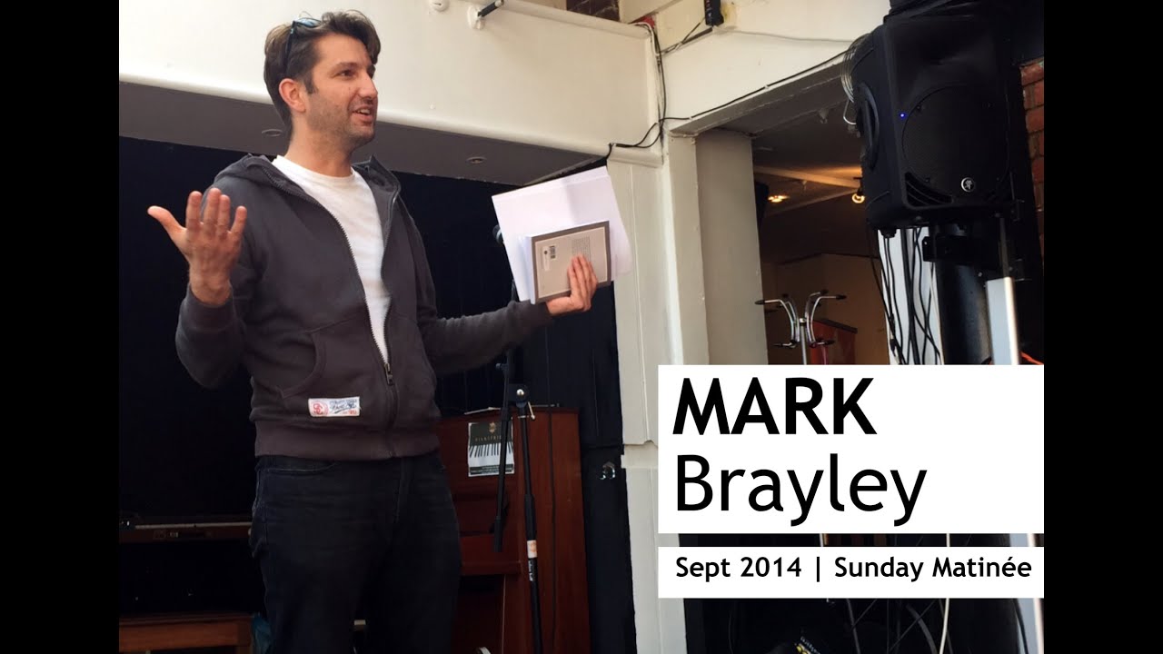 Mark Brayley ~ Poetry | Performance at the Sept 2014 Sunday Matinée ...