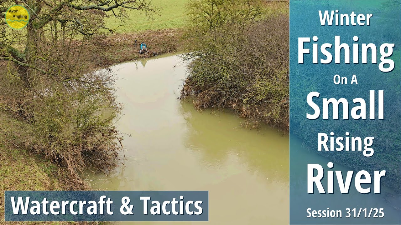 Winter Small Coloured River Fishing - Lovely Catch + Watercraft ...