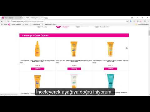 AVON Sipariş Nasıl Verilir?