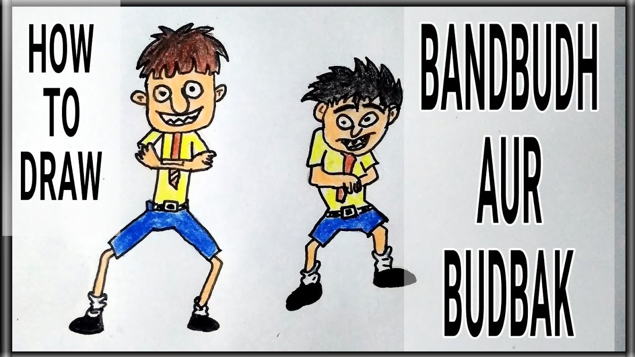 BANDBUDH AUR BUDBAK DRAWING - YouTube