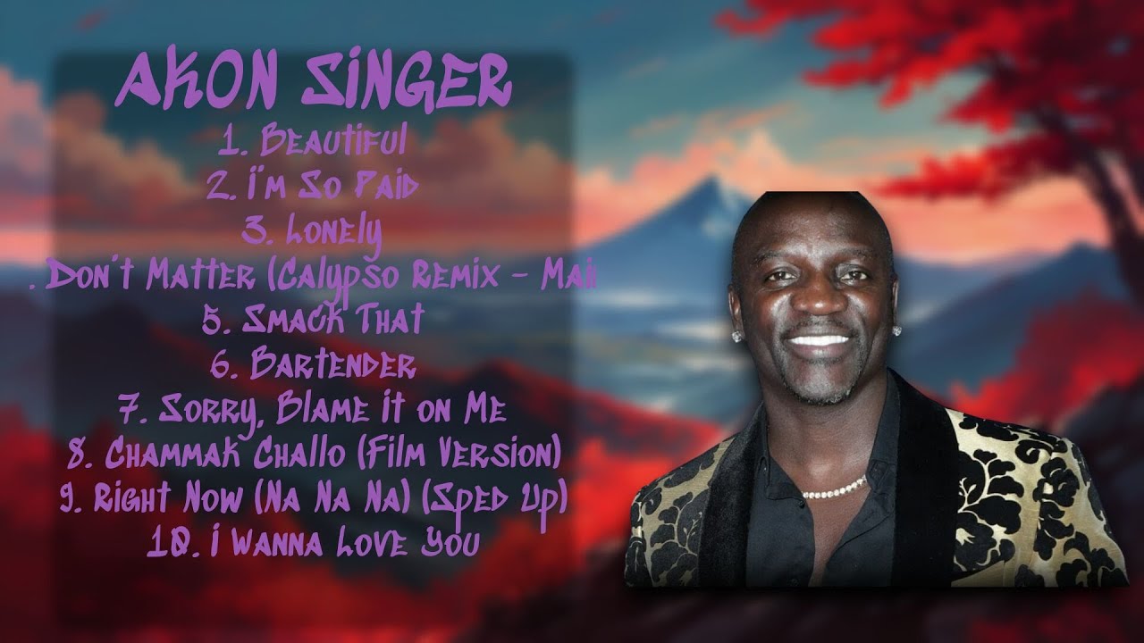 Akon Singer-Year's musical highlights-Top-Rated Chart-Toppers Lineup ...
