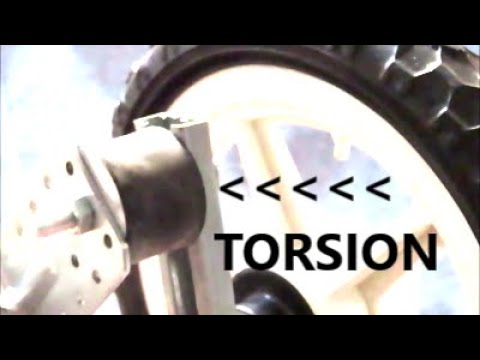 Rear beam with rubber torsion suspension @ self balanced fold trike by ...