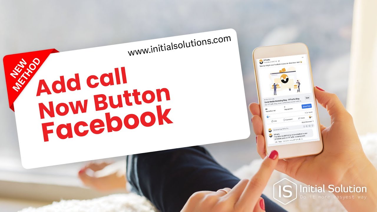 How to add call now button Facebook 2024 | Initial Solution - YouTube