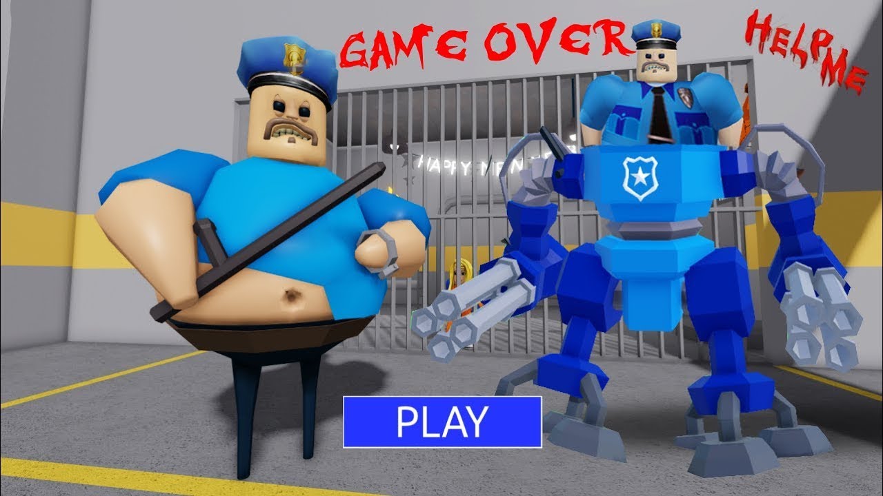 BARRY MECH ROBOT MODE Roblox BARRY'S PRISON RUN! - Obby #roblox #obby - YouTube