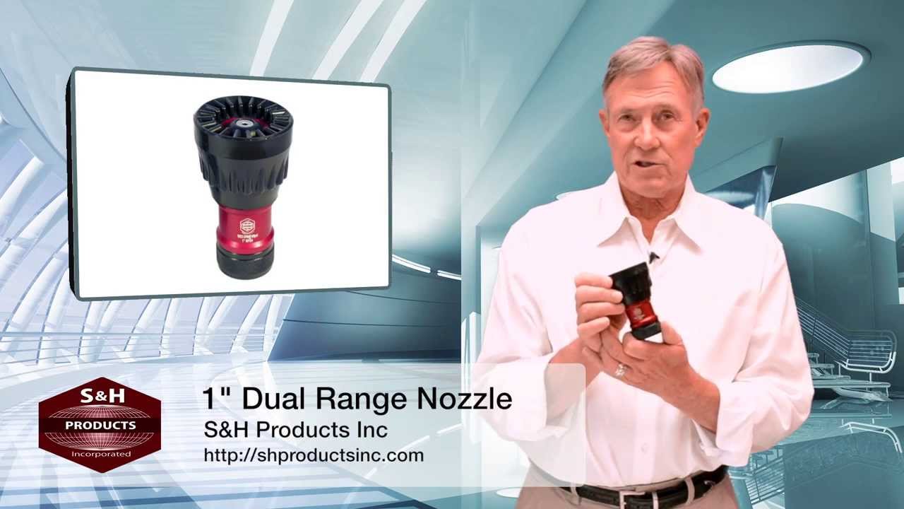 1" Dual Range Nozzle - S&H Products - YouTube