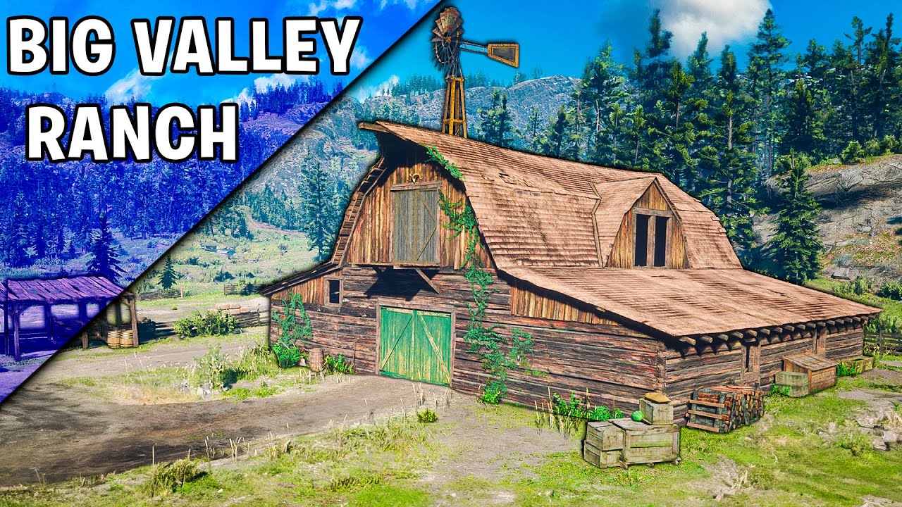 [RedM - MLO] BIG VALLEY RANCH Reworked | Rdr2 - YouTube