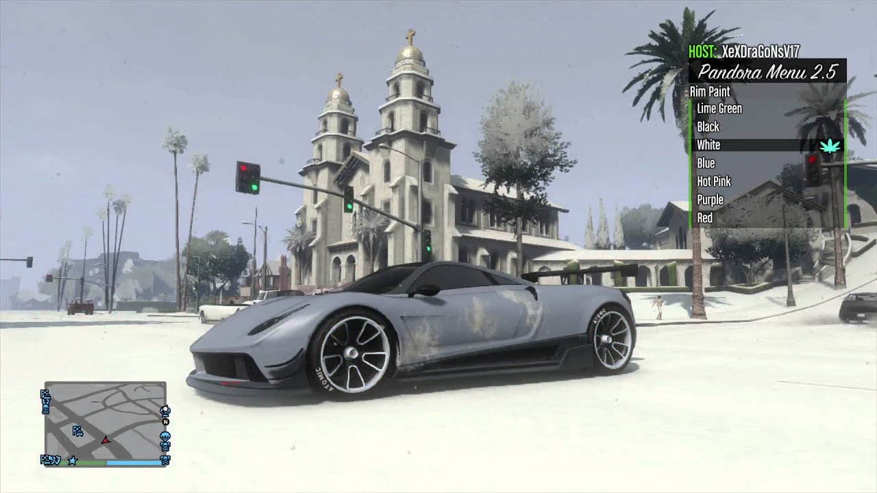 Gta 5 1.27 Pandora 2.5 RGH Mod Menu - YouTube