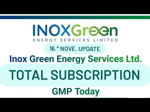 inox green energy ipo subscription status | inox green energy gmp ...