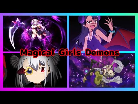 Magical Girls Demons【 Anime Transformation】 - YouTube