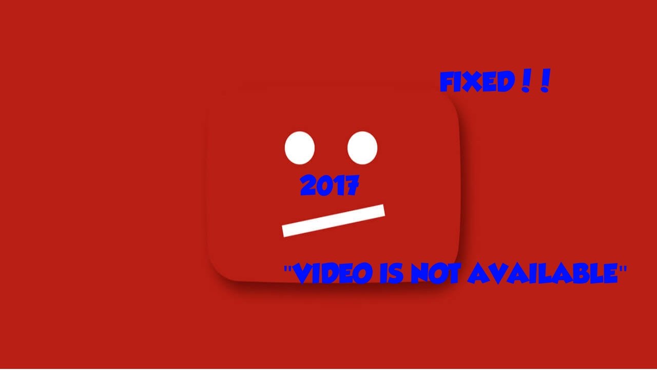 How to fix "video not available" on phone!! 2017! - YouTube