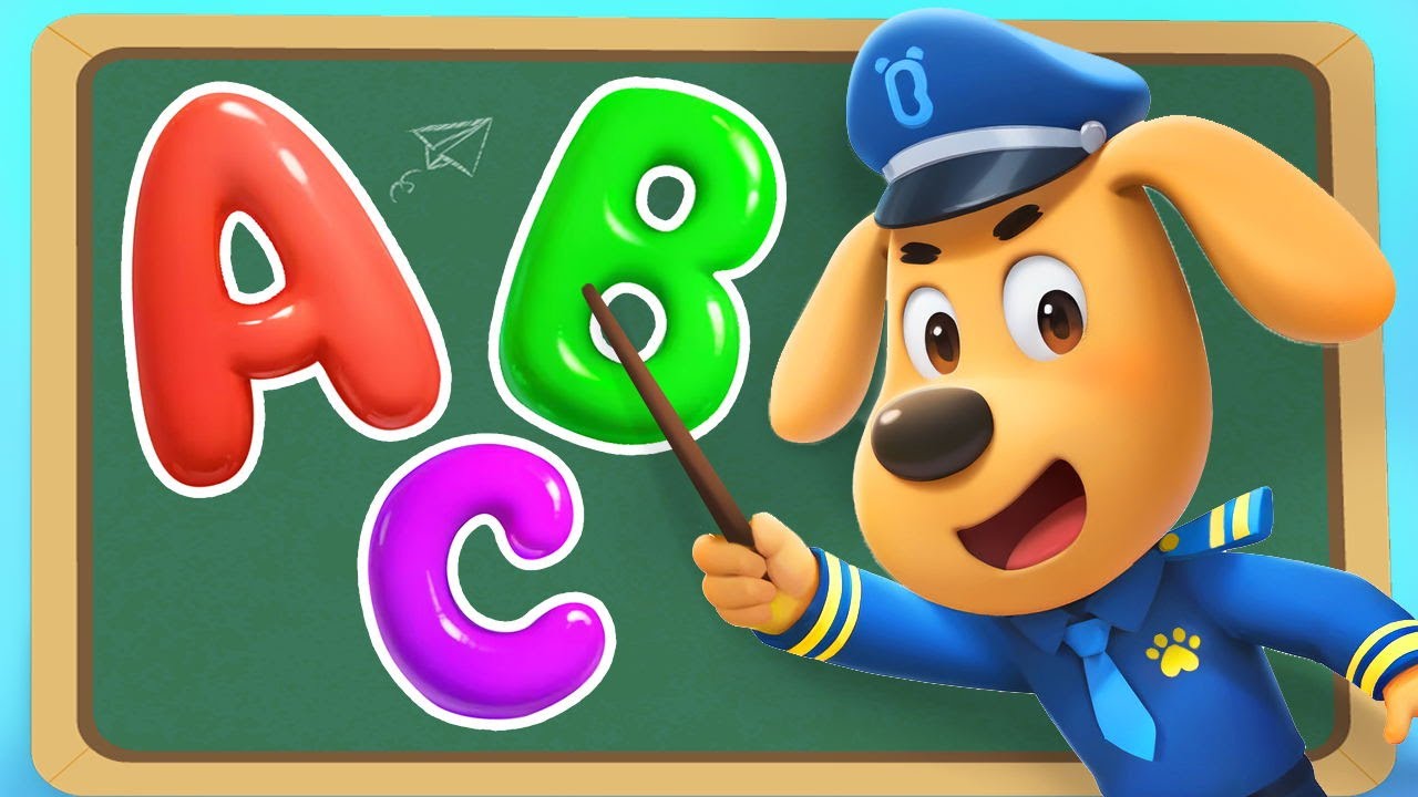 ABC Learn English Alphabet with Sheriff Labrador and Dobie | Kids ...