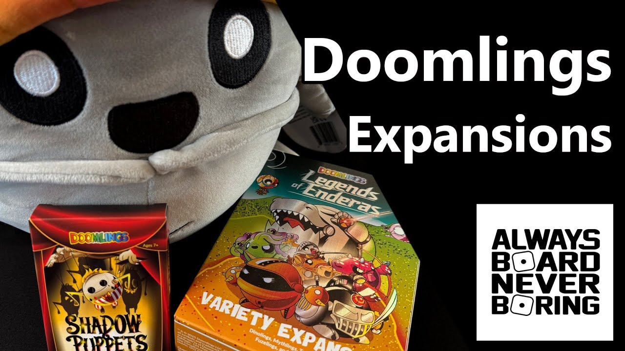 Doomlings Expansions - Legends of Enderas & Shadow Puppets | Sponsored - YouTube
