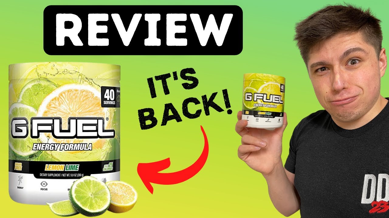 UN-VAULTED Lemon Lime GFUEL Flavor REVIEW! - YouTube
