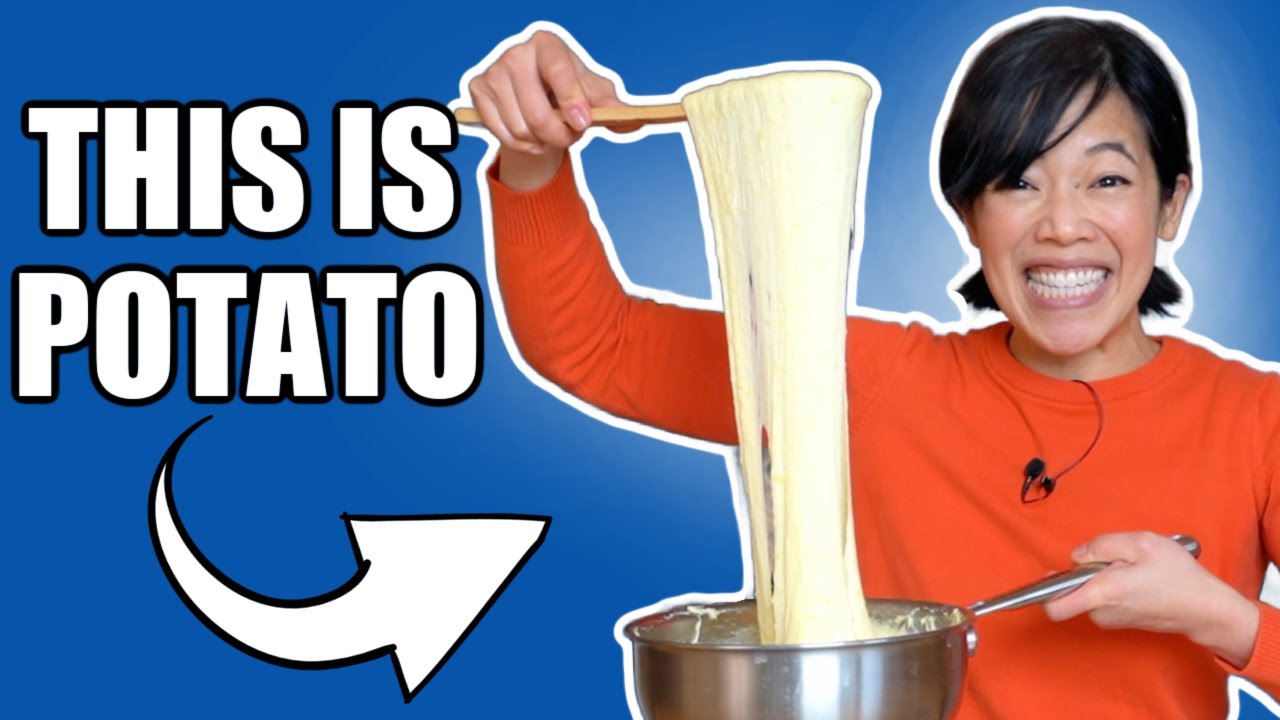 The Stretchiest Cheesy Potatoes 🇫🇷 Aligot Recipe - YouTube