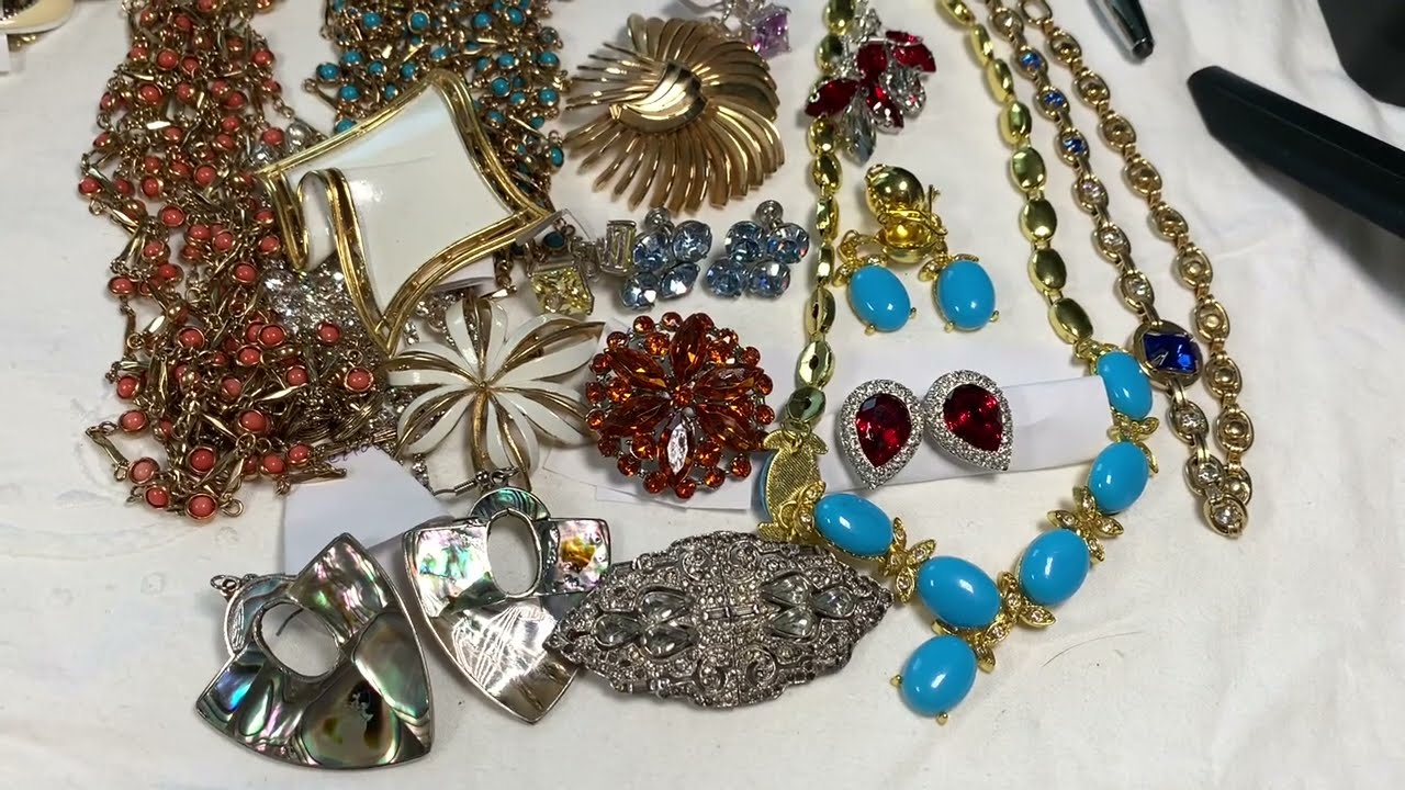 37 Pounds! EP6 Jewelry Unboxing + 🥰 Designer & Vintage Jewelry Sale ...