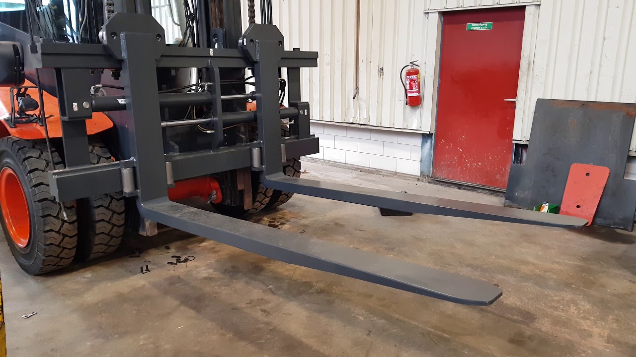 Linde H120 Forklift (359-series) - Sideshift And Fork Positioner - YouTube