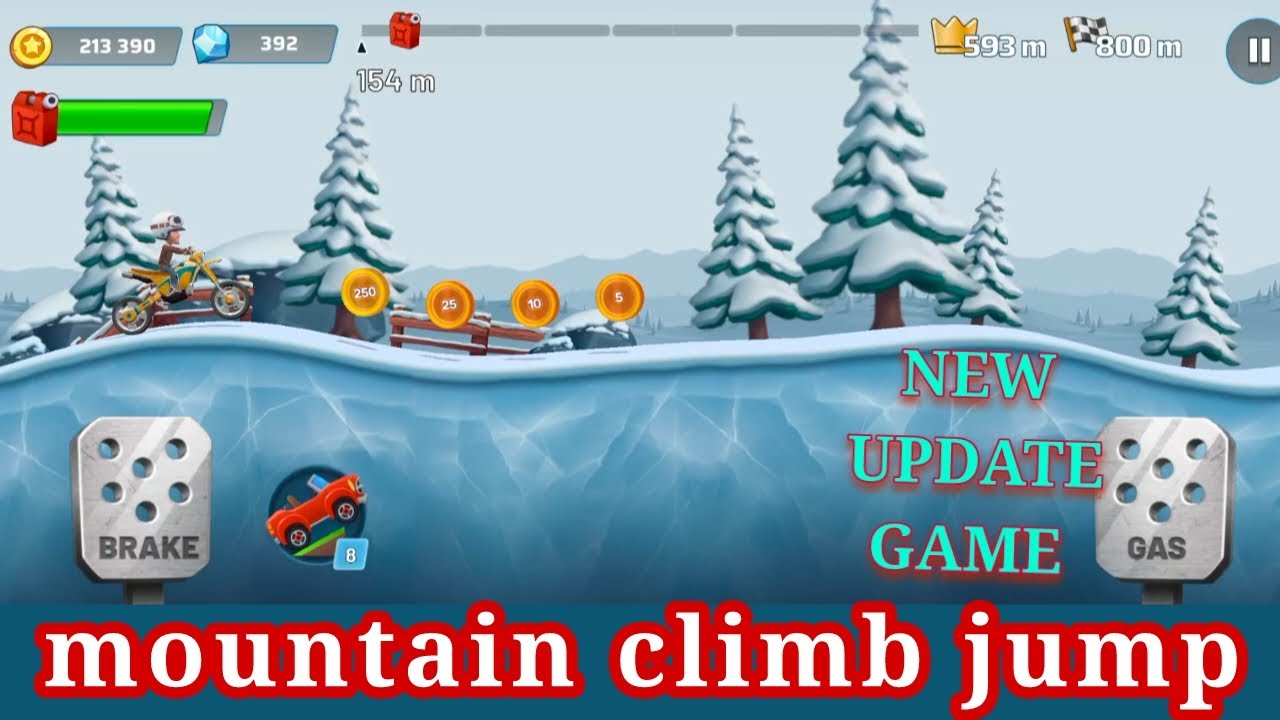 Mountain climb jump gameplay | Mountain climb jump game | iso android ...