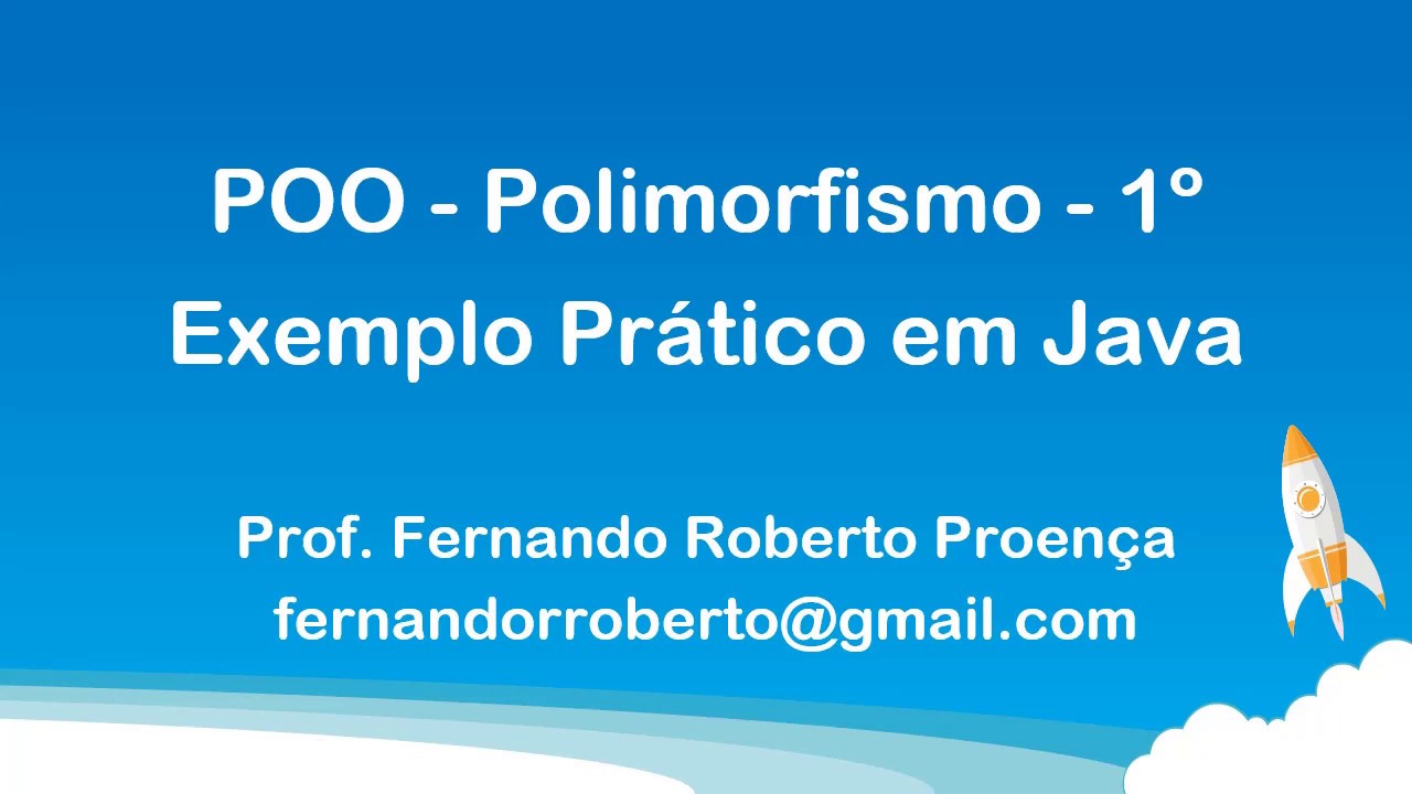 POO - Aula 16 - Polimorfismo - 1º Exemplo Prático - YouTube