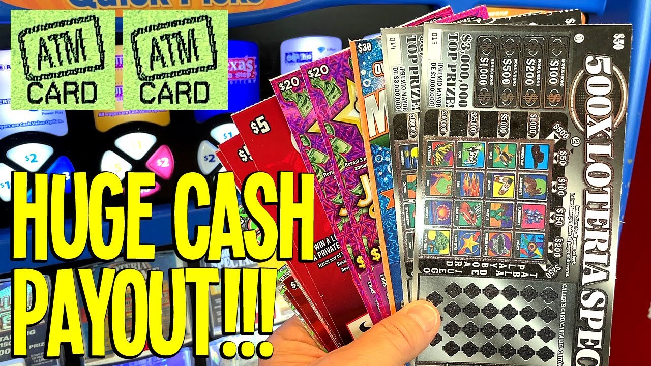 LOTTERY MACHINE turns into an ATM MACHINE!!! $$$ Fixin To Scratch - YouTube