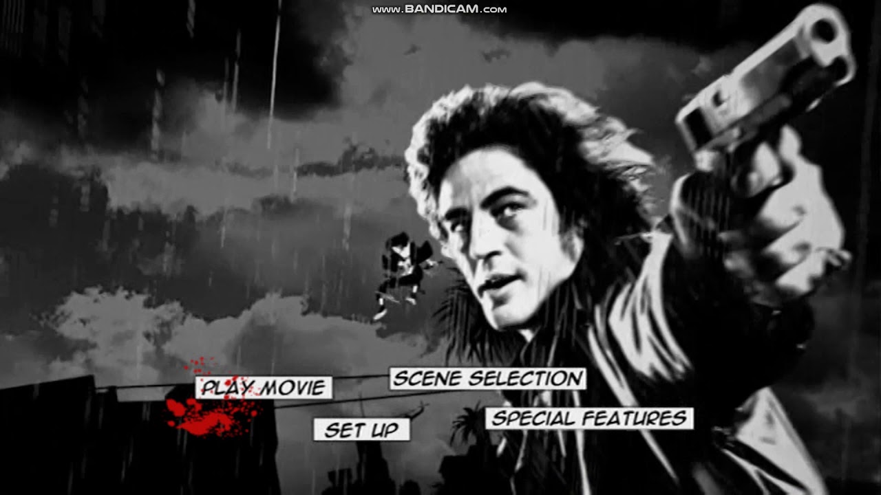 Sin city recut extended unrated disc 1 DVD menu - YouTube