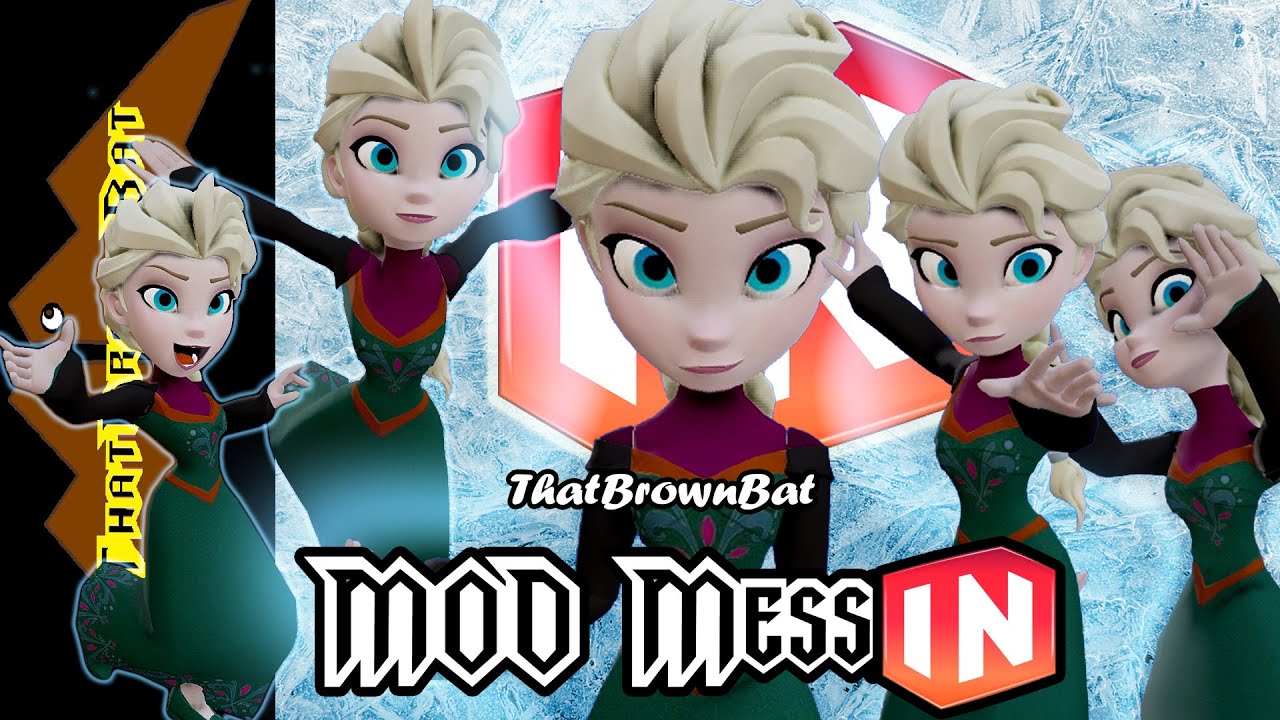 Queen ELSA [Coronation Dress] Ultimate Mod - Disney Infinity 3.0 ...