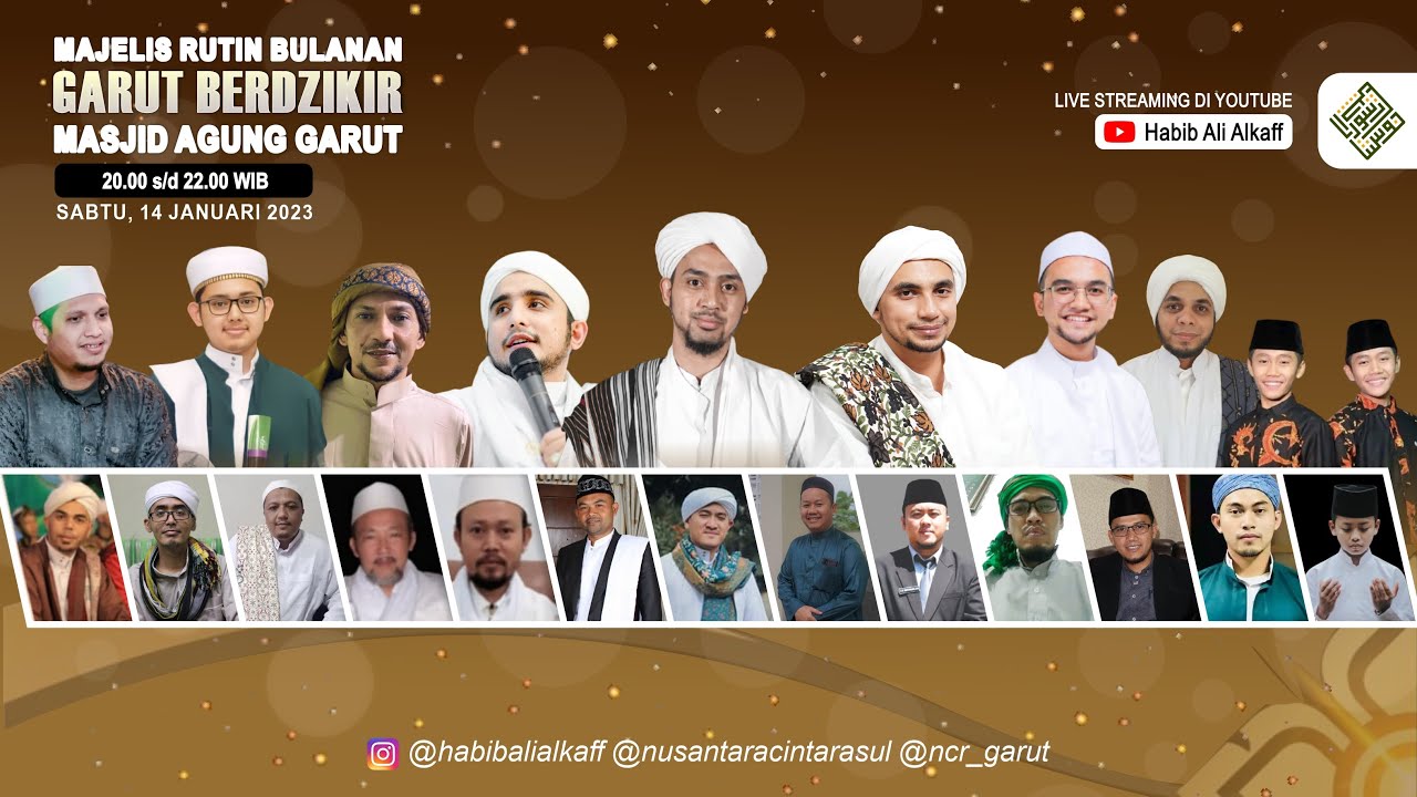 🔴[LIVE] MAJLIS RUTINAN GARUT BERDZIKIR & BERSHOLAWAT | MESJID AGUNG ...