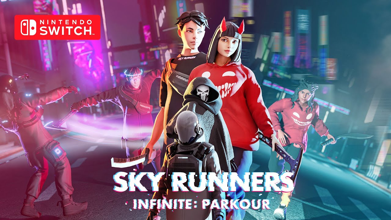 Sky Runners Infinite: Parkour Gameplay Nintendo Switch - YouTube