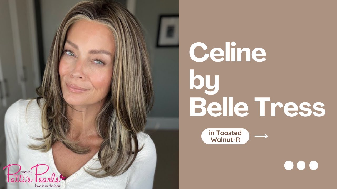 CELINE by Belle Tress in Toasted Walnut-R | Wig Review ...