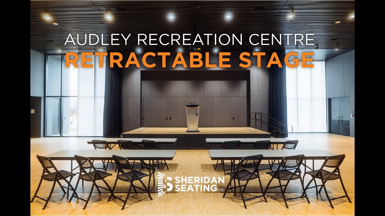 Sheridan Seating - Retractable Stage Solutions - AUDLEY STAGE PROJECT ...