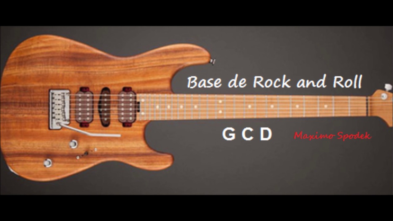 BASE DE ROCK AND ROLL BLUES EN G ESTILO CHUCK BERRY PARA IMPROVISAR EN ...