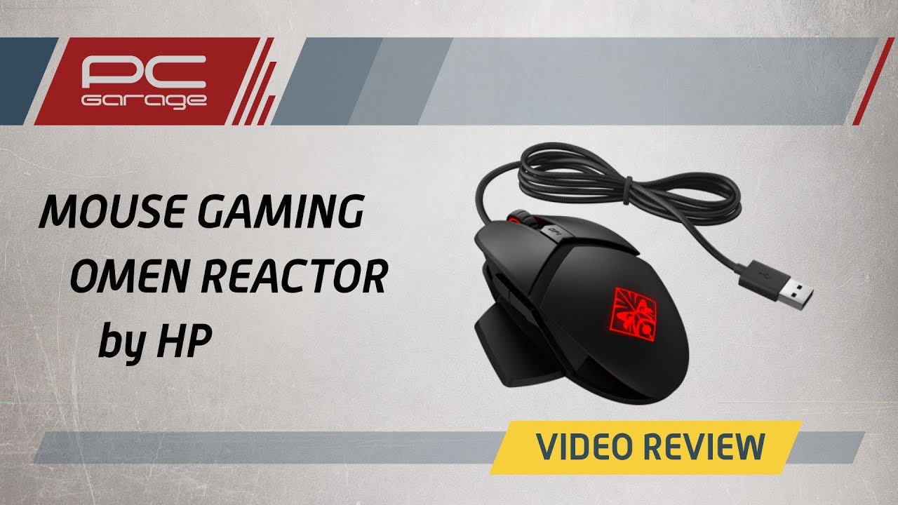 PC Garage – Video Review Mouse Gaming OMEN Reactor by HP - YouTube