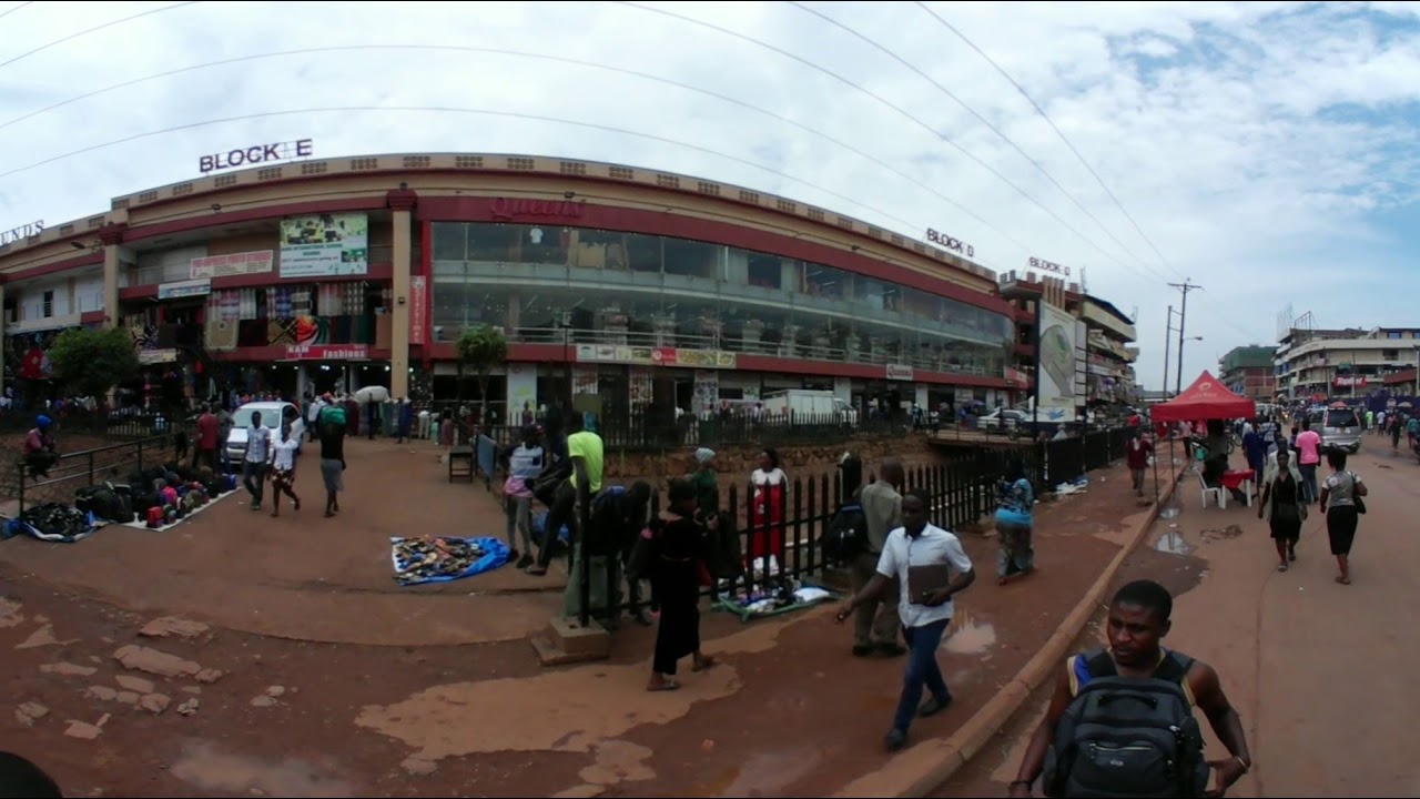 Kampala, Uganda 360 video - YouTube