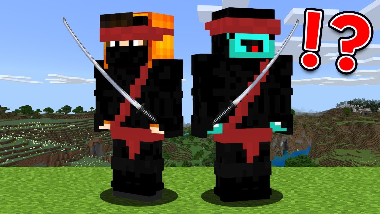 We Became NINJAS In MINECRAFT! - YouTube