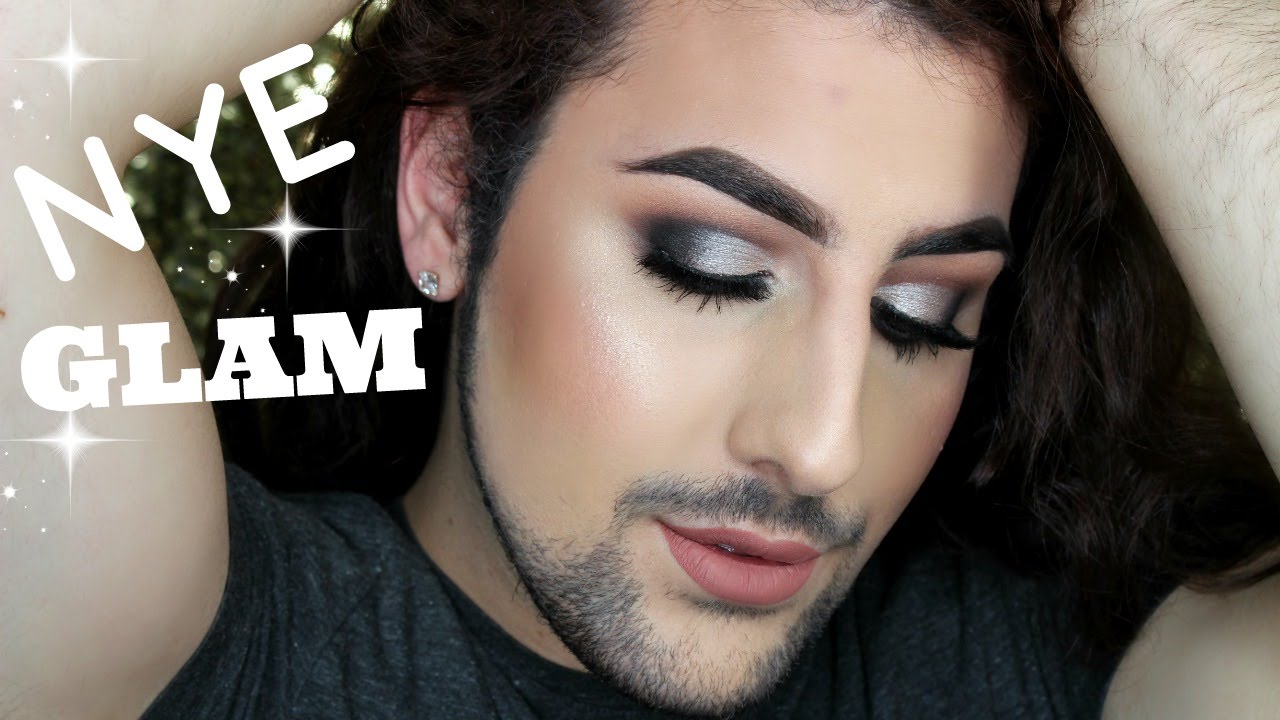 Glittery Nye Smokey Eye Makeup Tutorial Youtube