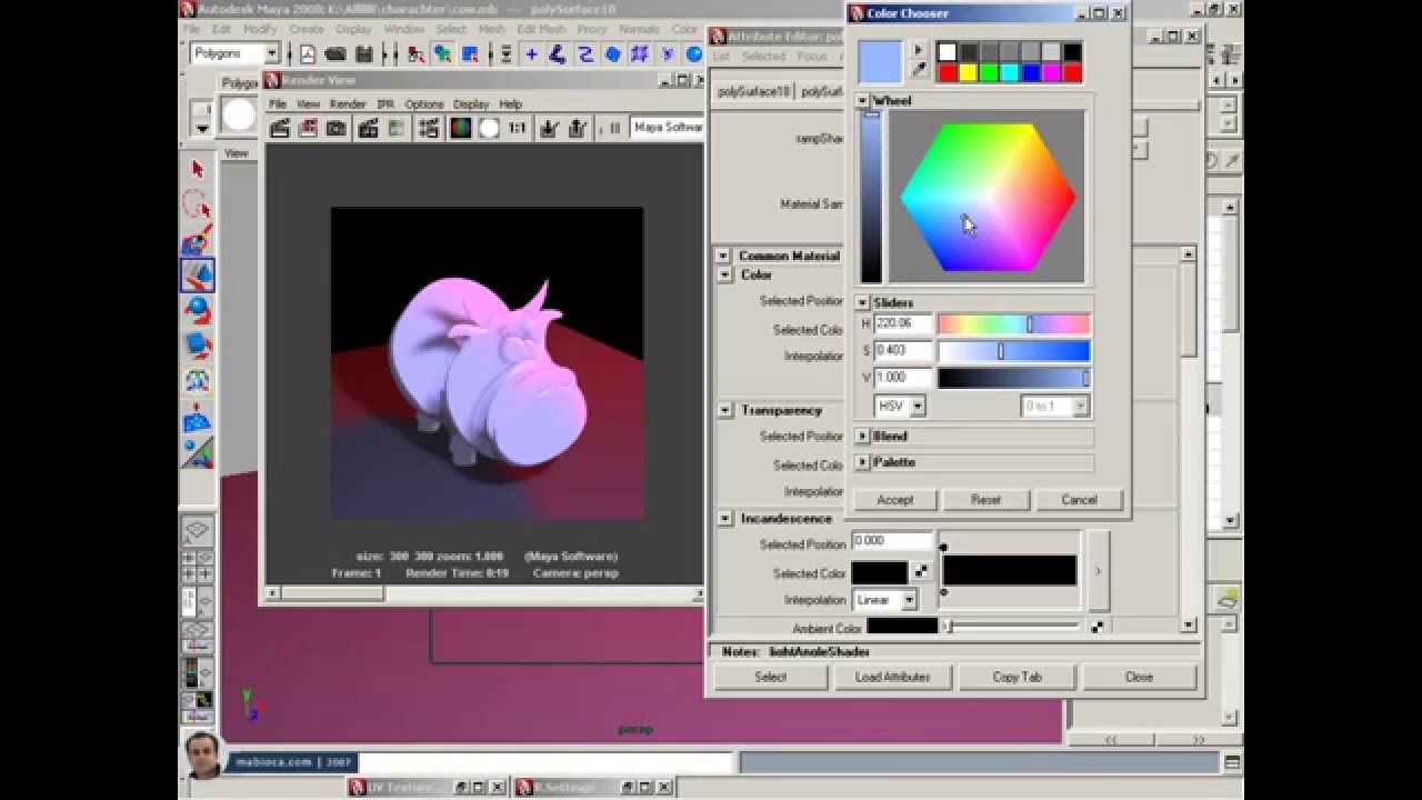 Maya Toon Shader (Part 1/2) - YouTube