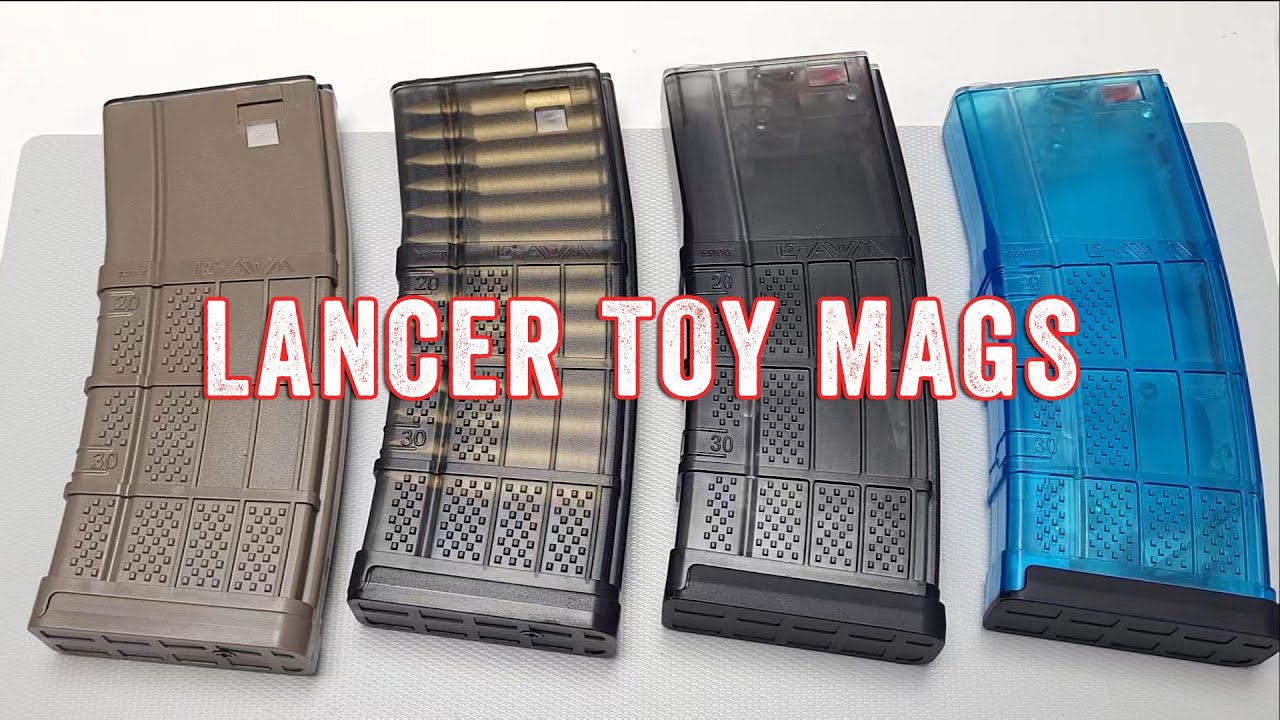 LANCER L5 AWM TOY Magazine Comparison 你真的需要一款LANCER L5AWM 文具盒 (AIRSOFT ...