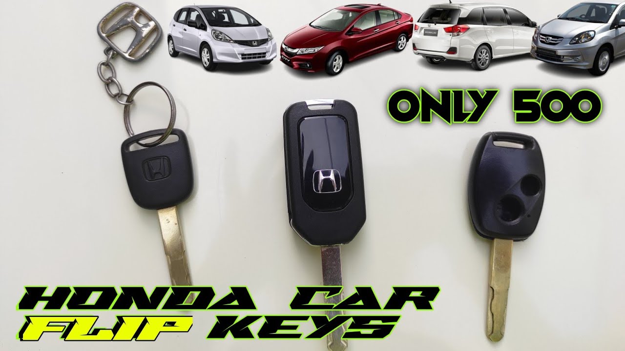 Honda Car Old Key Convert to Flip key🔑 | top model wali key🔑 | Flip key ...