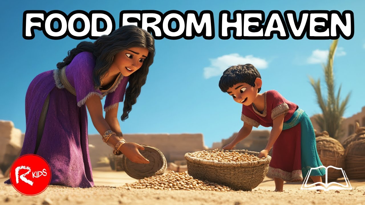 Food From Heaven | Animated Bible Stories for Kids | God Provides for ...