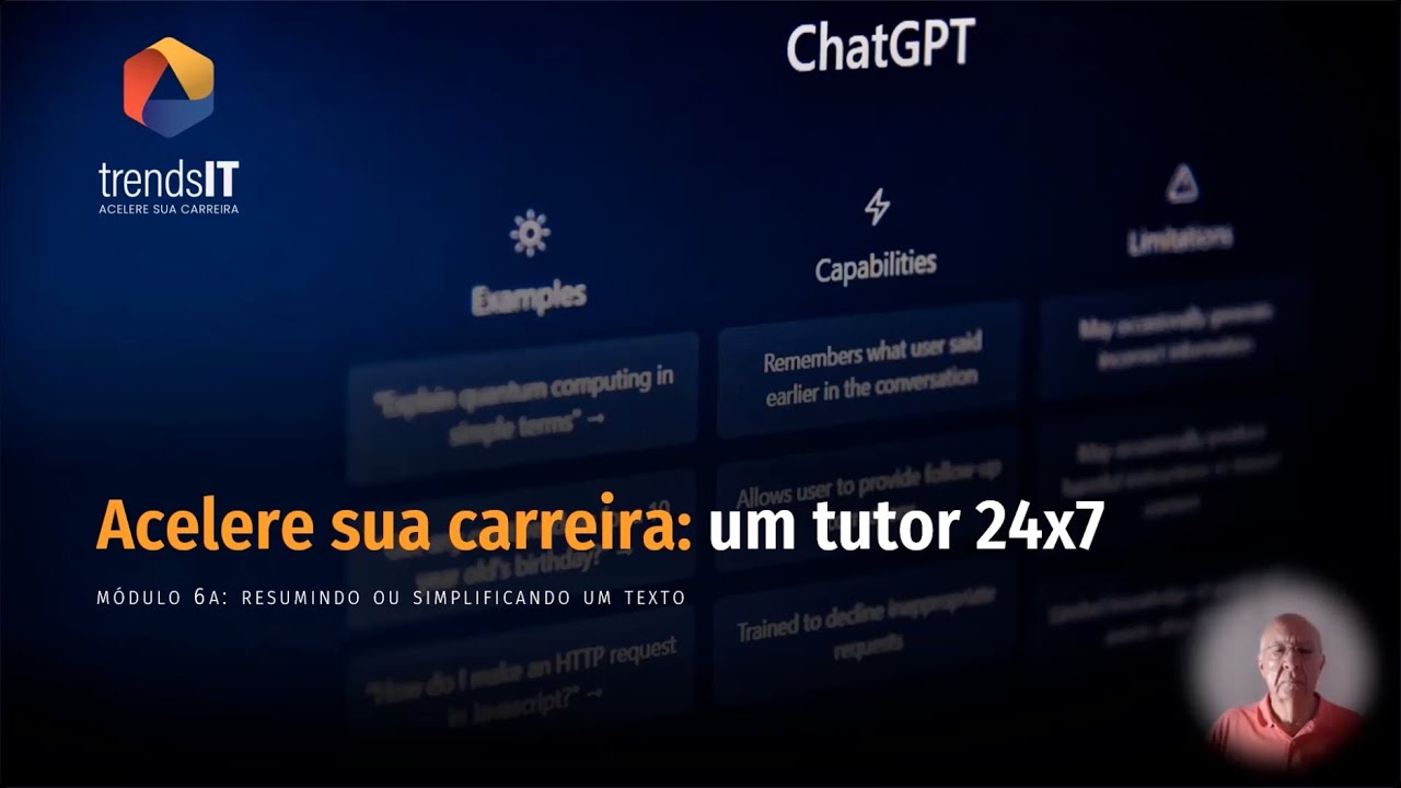 Módulo 6A — Acelere sua Carreira: um tutor 24 × 7 – ChatGPT - YouTube