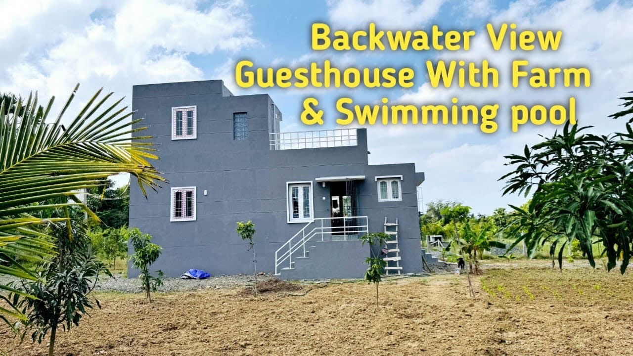 AD:272 Backwater View Farm || Brand New 1000 Sq.ft 2BHK || Swimming ...